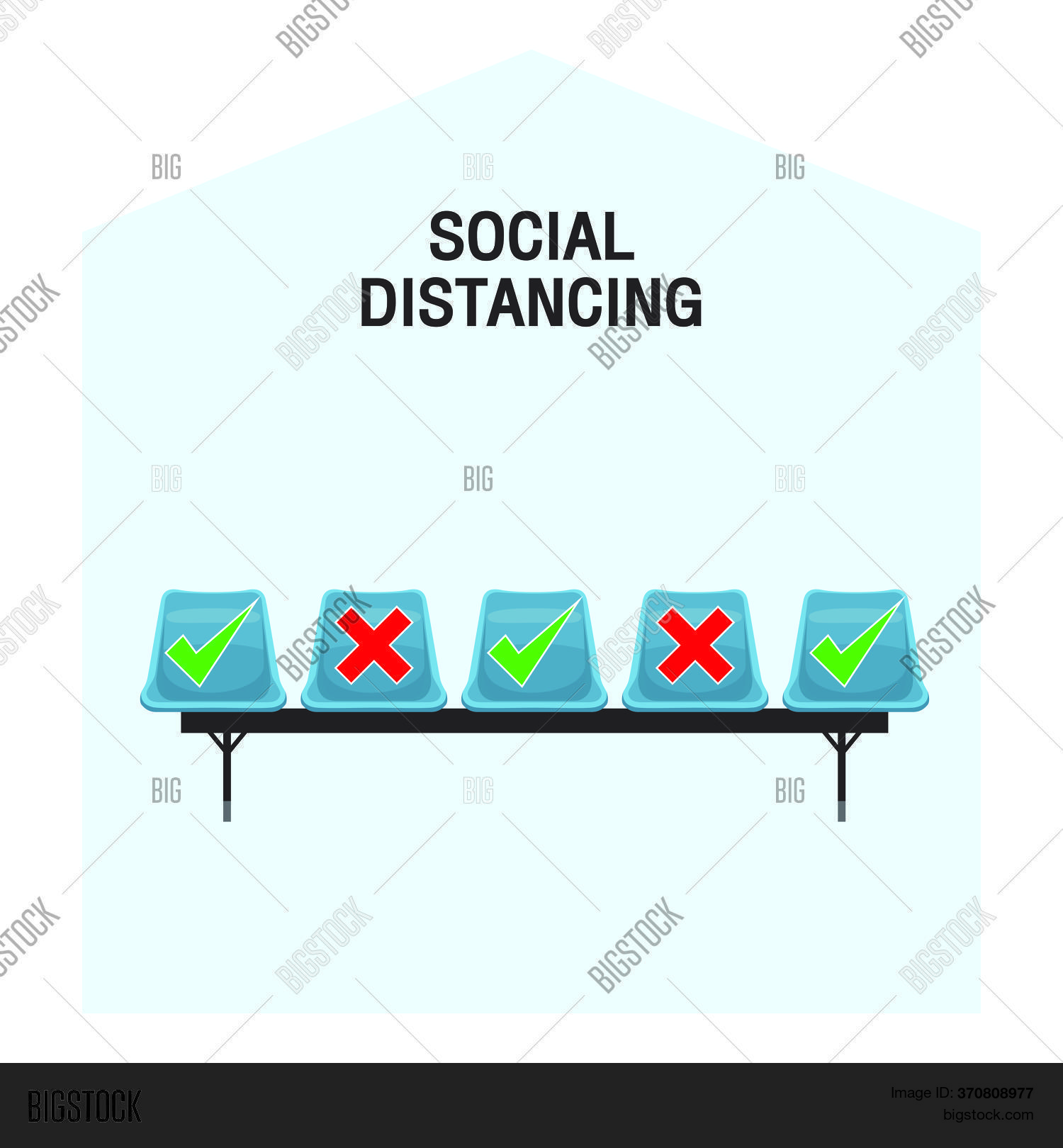 Keep Safe Distance Vector & Photo (Free Trial) | Bigstock