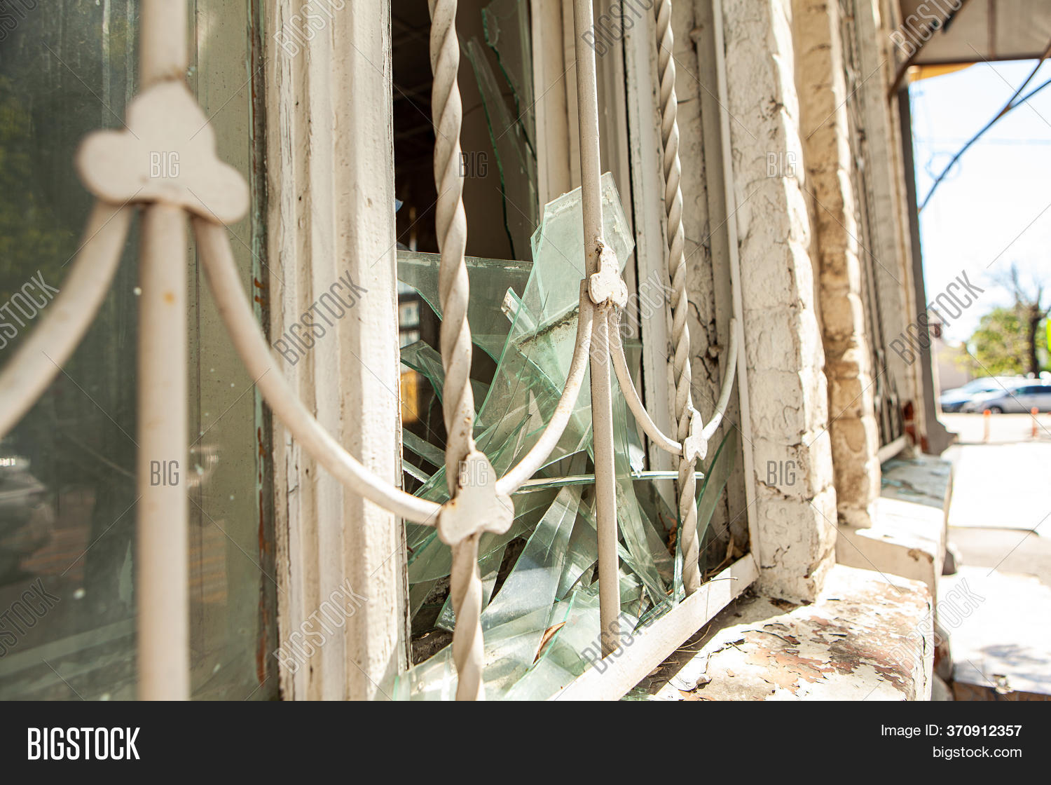 Damaged Window Broken Image & Photo (Free Trial) | Bigstock