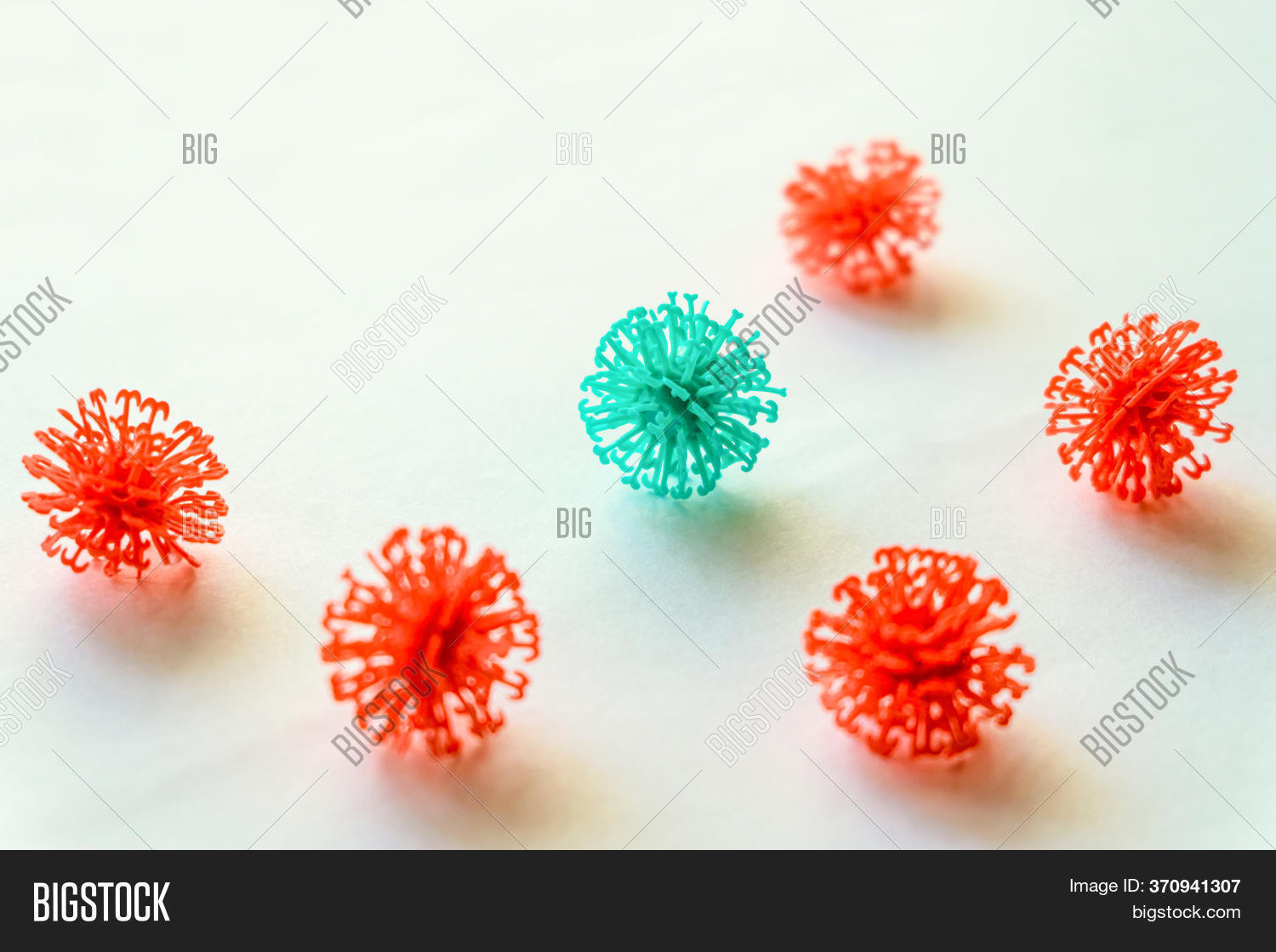 Red Coronavirus Balls Image & Photo (Free Trial) | Bigstock