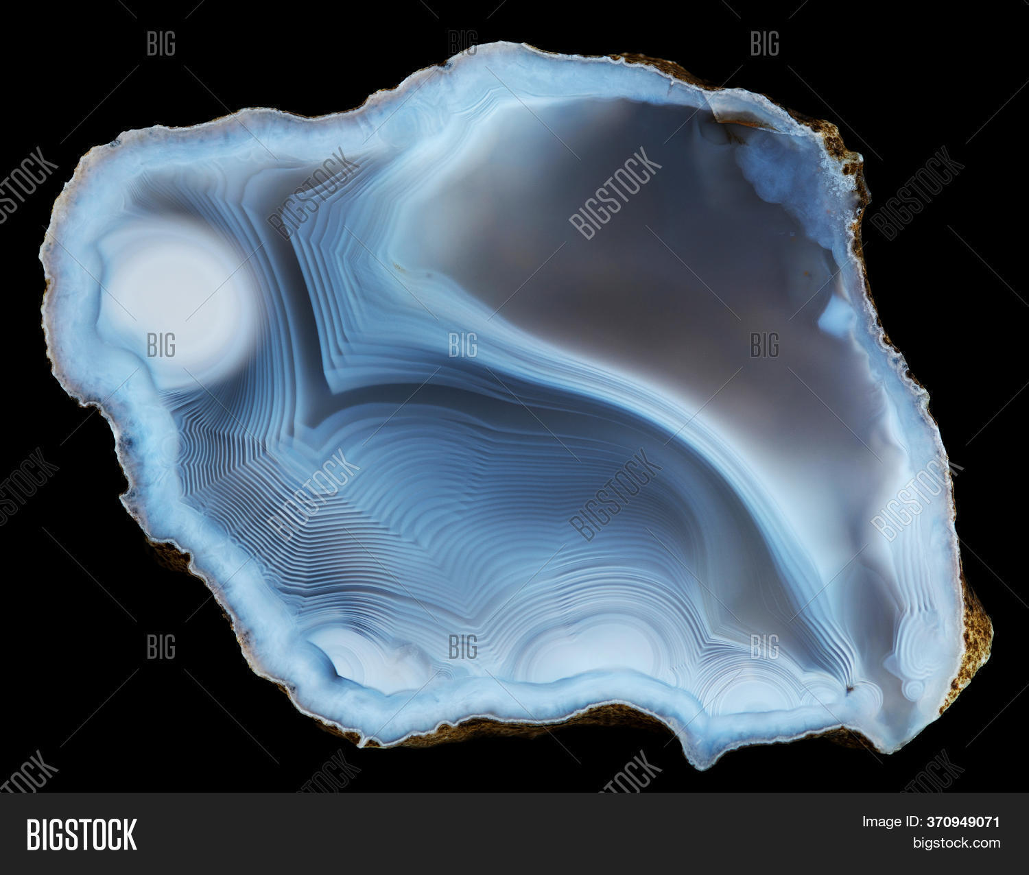 Slice Geode Natural Image & Photo (Free Trial) | Bigstock