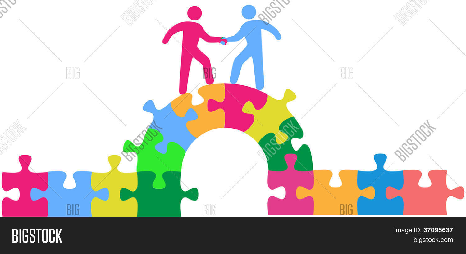 Two People Team Image & Photo (Free Trial) | Bigstock