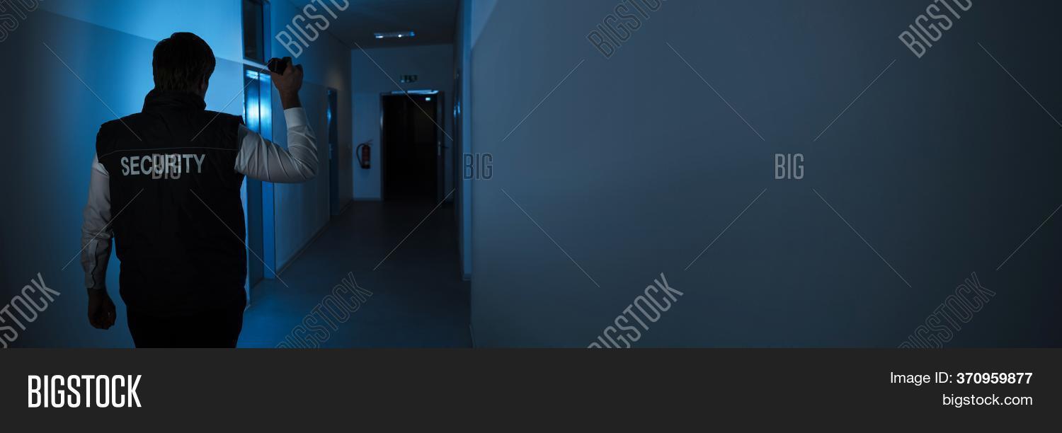 Security Guard Night Image & Photo (Free Trial) | Bigstock