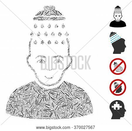 Hatch Mosaic Based On Vector & Photo (Free Trial) | Bigstock