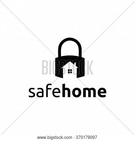 Safe Home Logo Vector Vector & Photo (Free Trial) | Bigstock