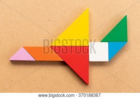 Color Tangram Puzzle Image & Photo (Free Trial) | Bigstock