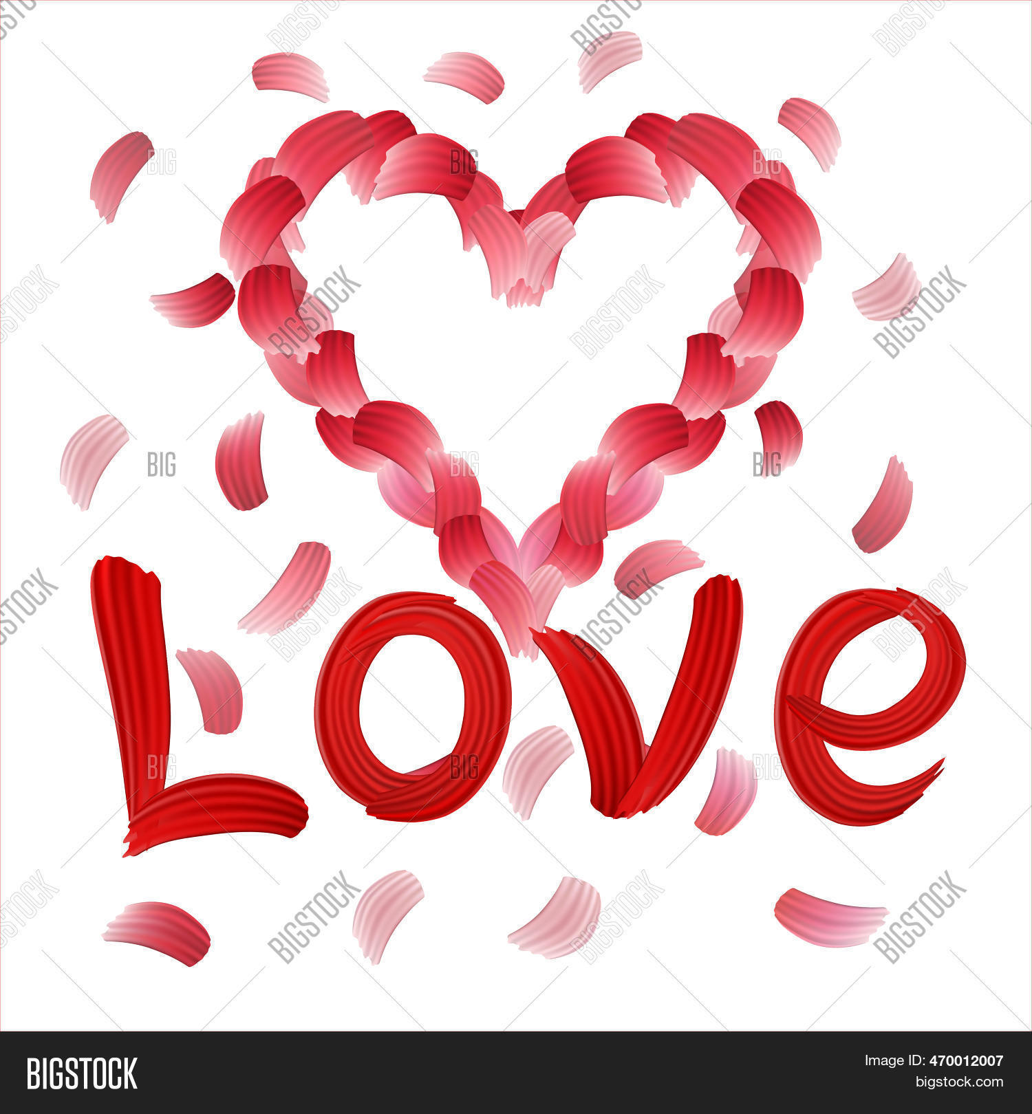 Red Heart Inscription Image & Photo (Free Trial) | Bigstock