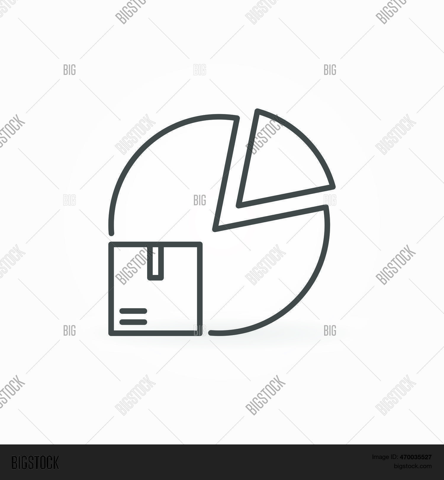 Box Pie Chart Vector Vector & Photo (Free Trial) | Bigstock
