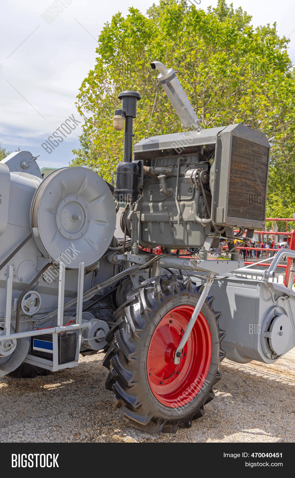 Vintage Combine Image & Photo (Free Trial) | Bigstock