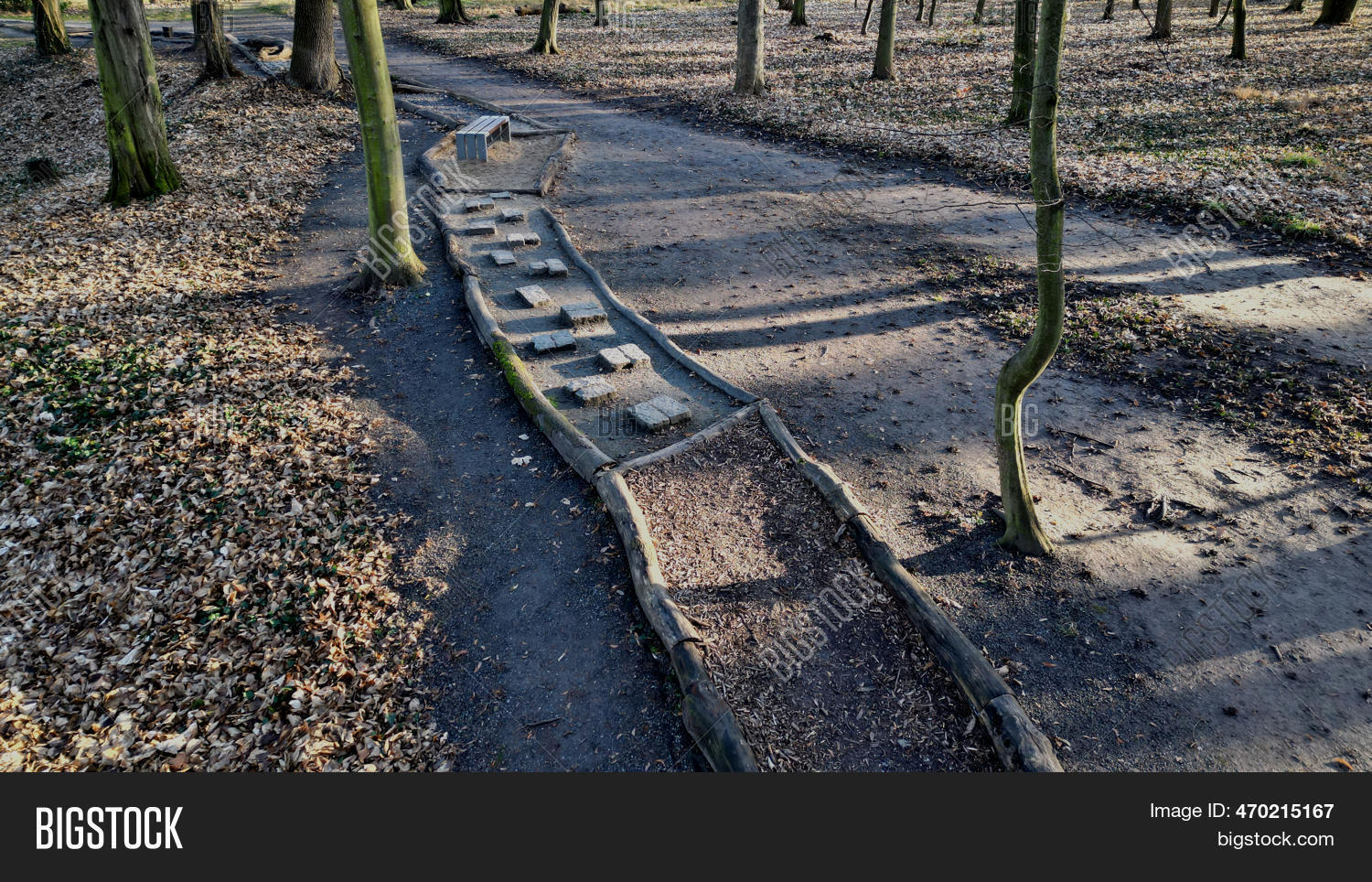 Tactile Path Bare Feet Image & Photo (Free Trial) | Bigstock