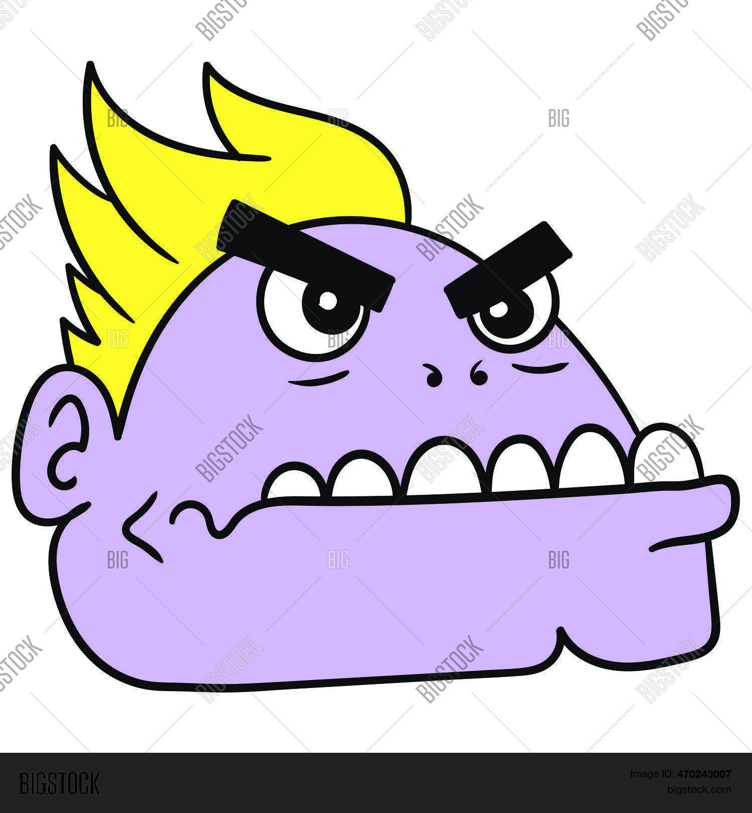 Head Strange Looking Vector & Photo (Free Trial) | Bigstock