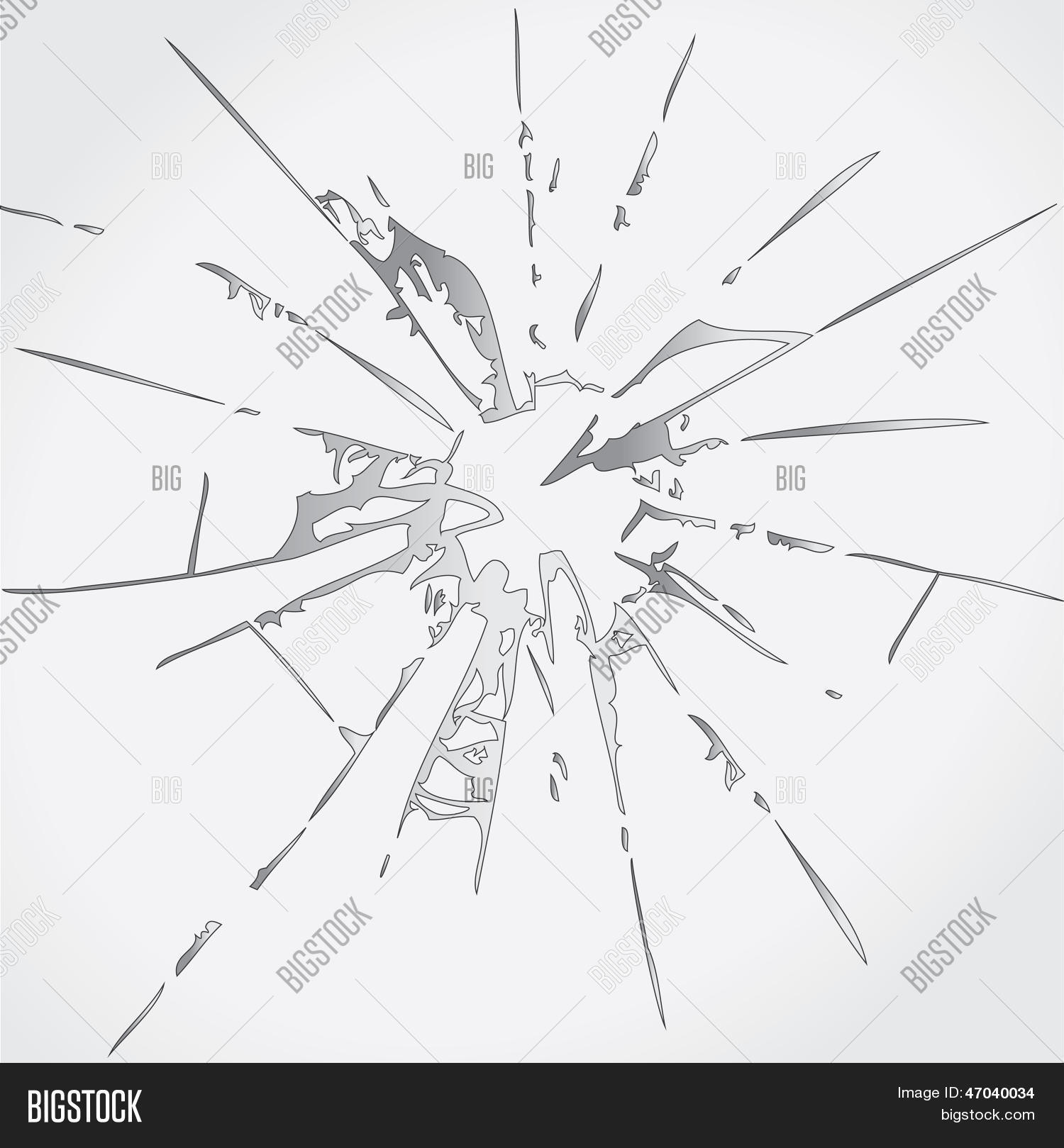 Broken Glass Vector & Photo (Free Trial) | Bigstock
