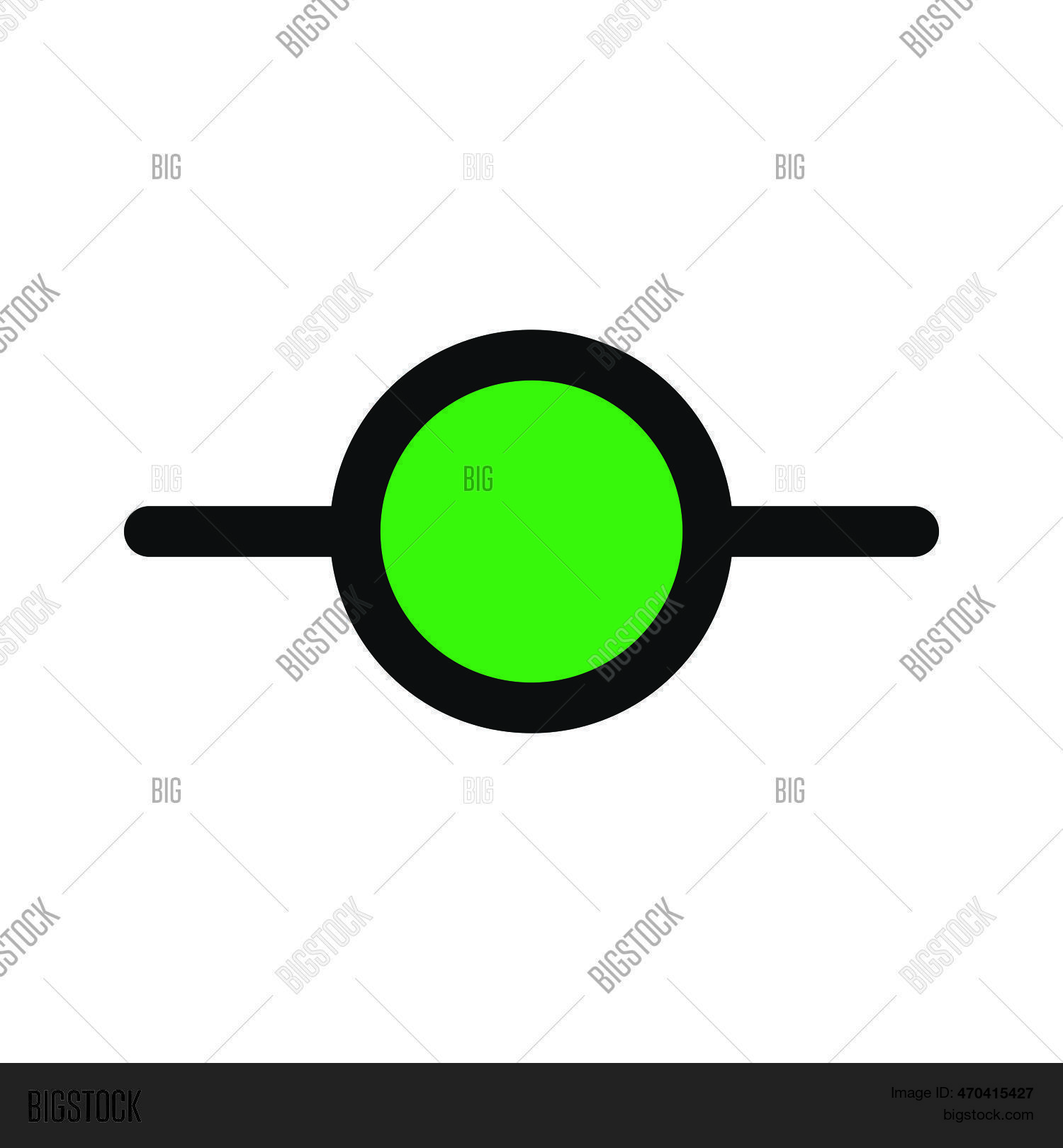Git Commit Icon Line Vector & Photo (Free Trial) | Bigstock