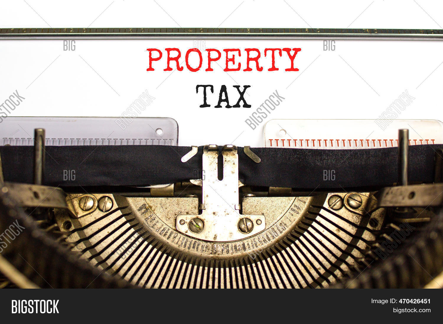 Property Tax Symbol. Image & Photo (Free Trial) | Bigstock