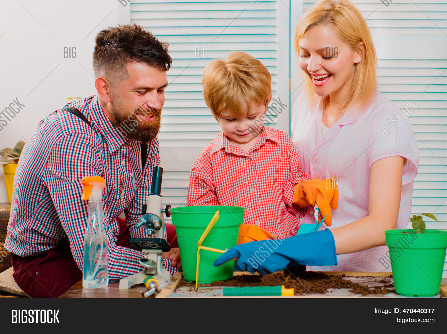 Happy Family. Teamwork Image & Photo (Free Trial) | Bigstock