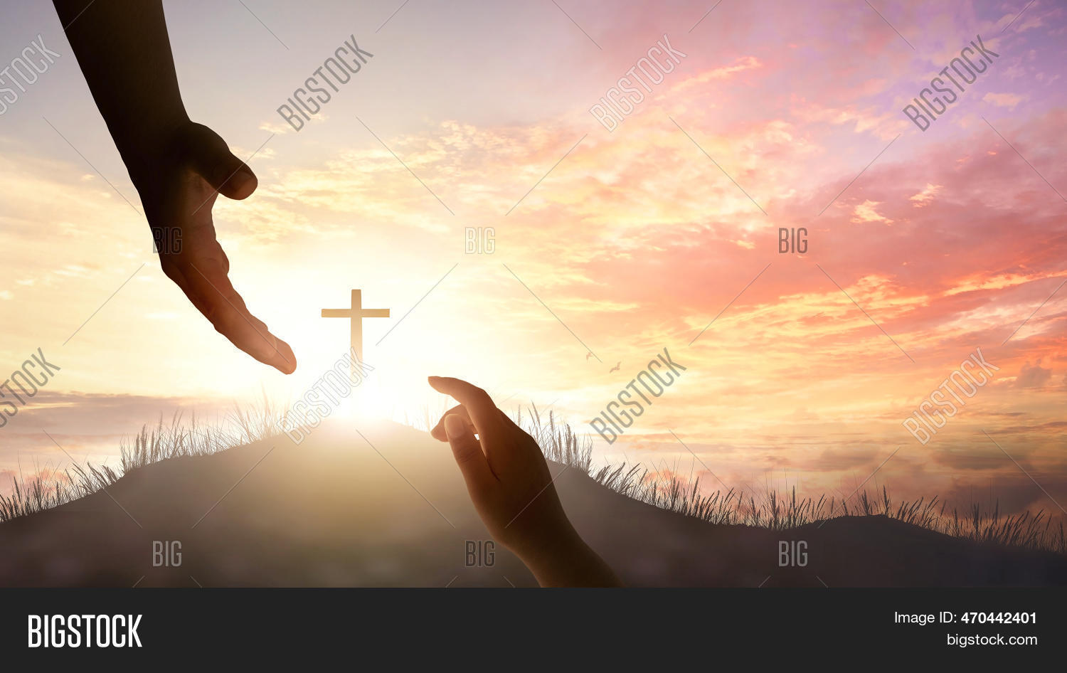 Silhouette God's Image & Photo (Free Trial) | Bigstock