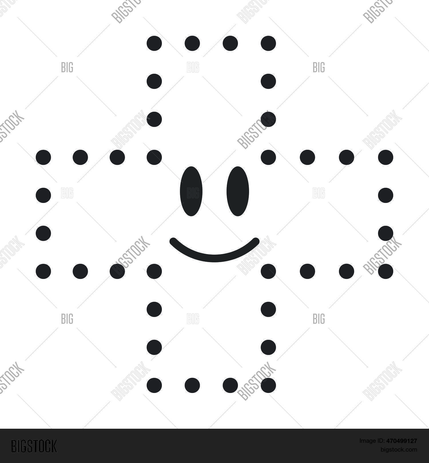 Dotted Cross Shape Vector & Photo (Free Trial) | Bigstock