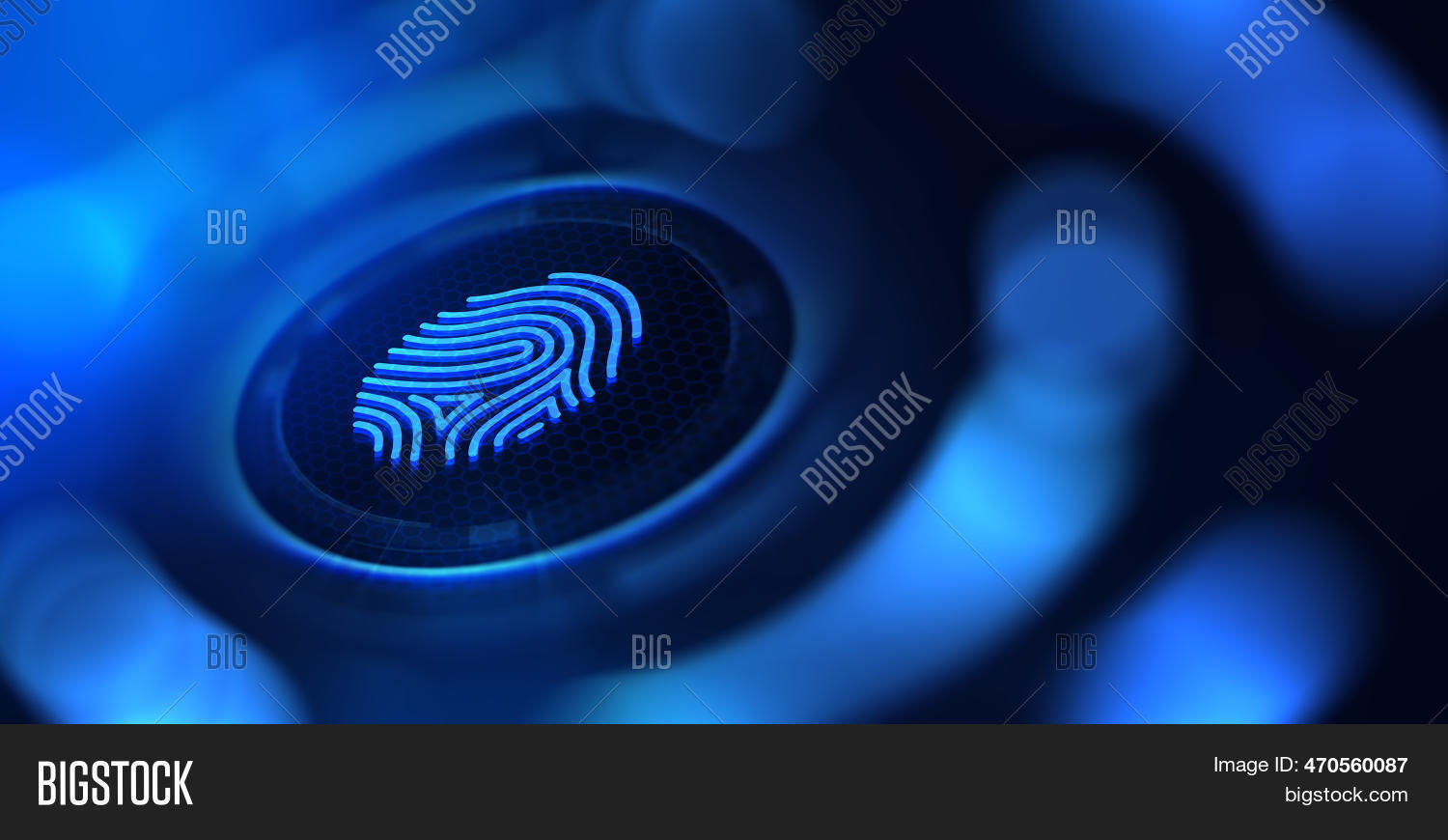 Fingerprint Scan Image & Photo (Free Trial) | Bigstock
