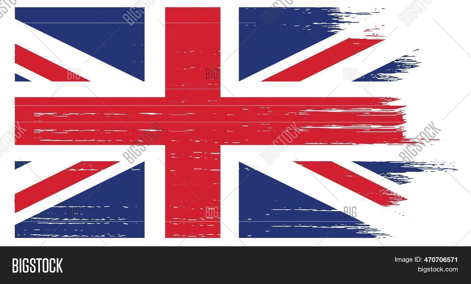 Uk Flag Brush Paint Image & Photo (Free Trial) | Bigstock