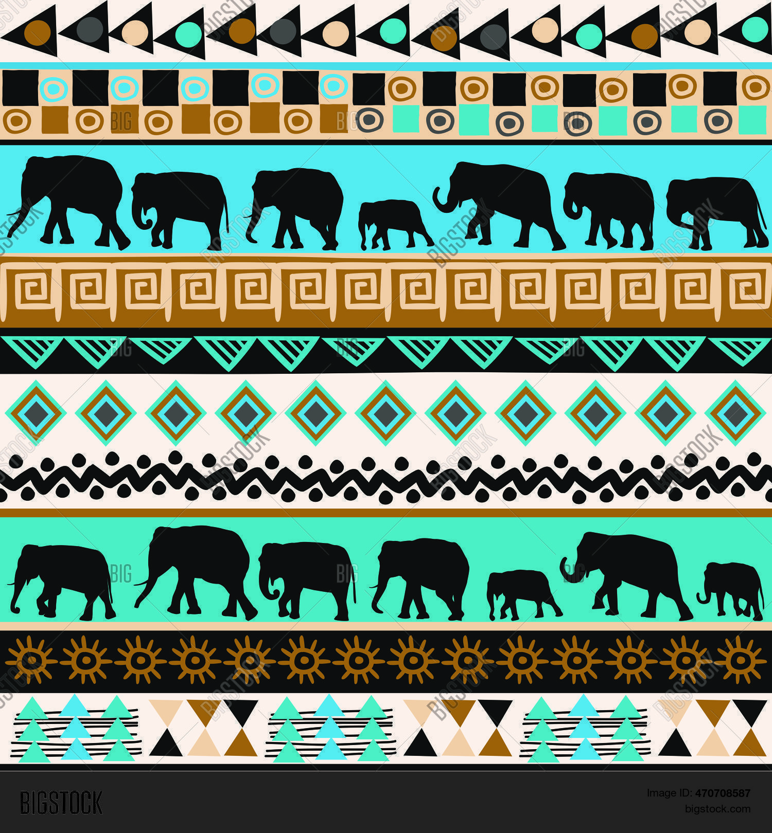 Tribal Ethnic Pattern Vector & Photo (Free Trial) | Bigstock