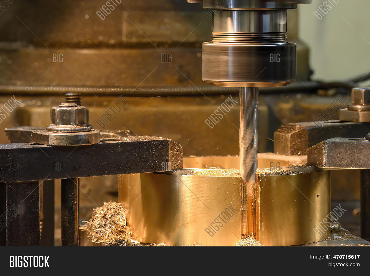 Plunge Milling Process Image & Photo (Free Trial) | Bigstock