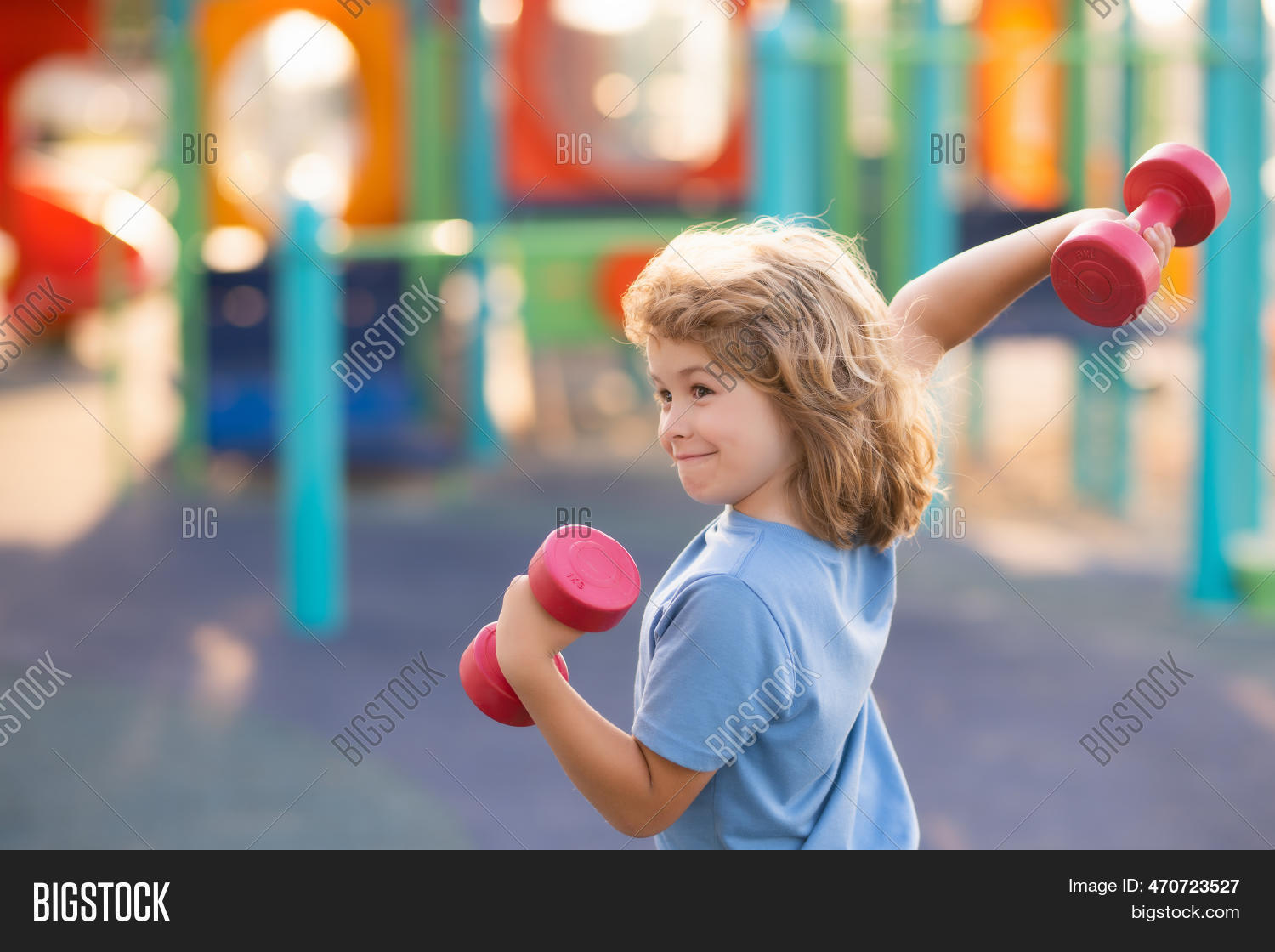 Kids Sport Training On Image & Photo (Free Trial) | Bigstock
