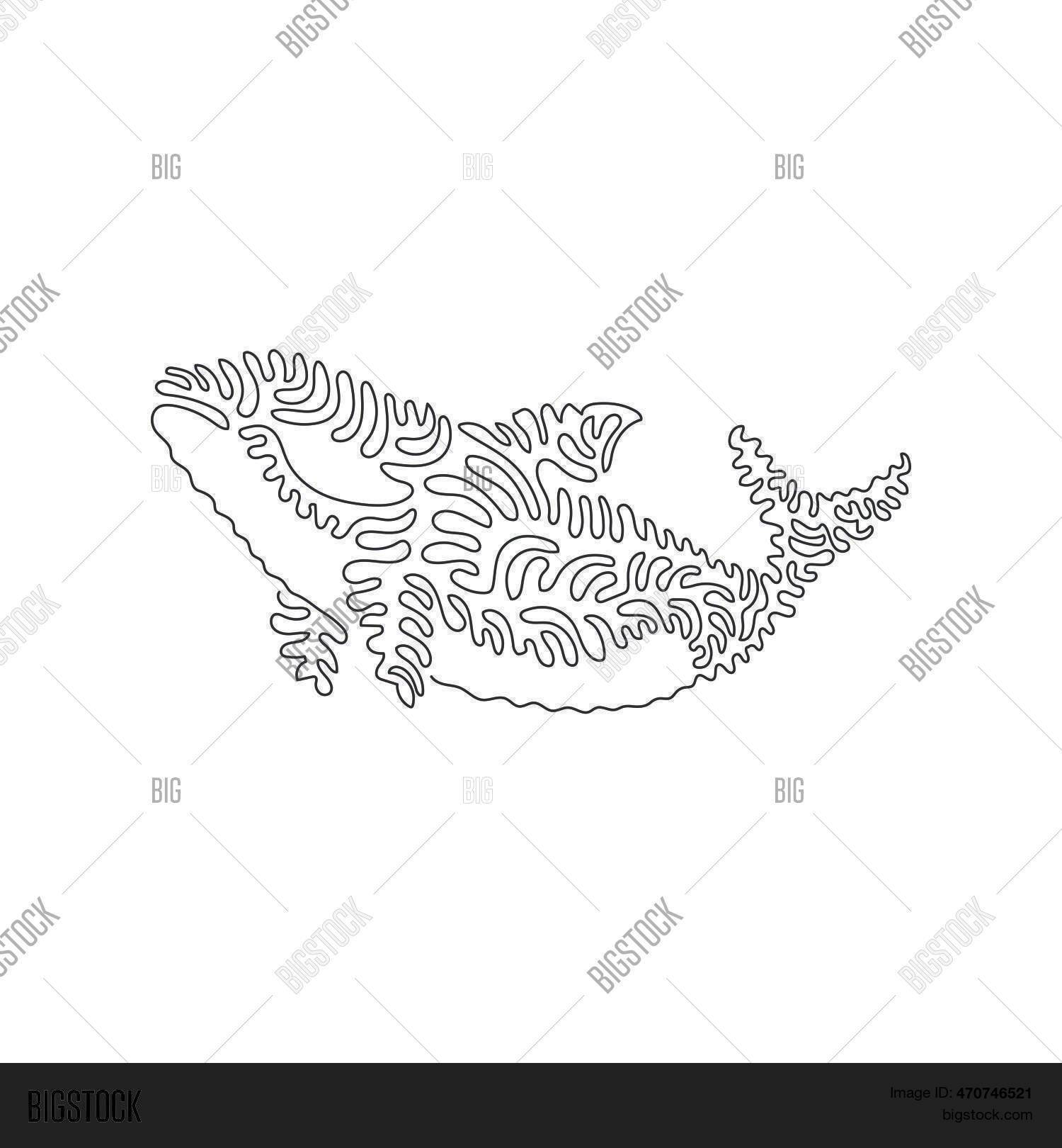 Single One Line Vector & Photo (Free Trial) | Bigstock