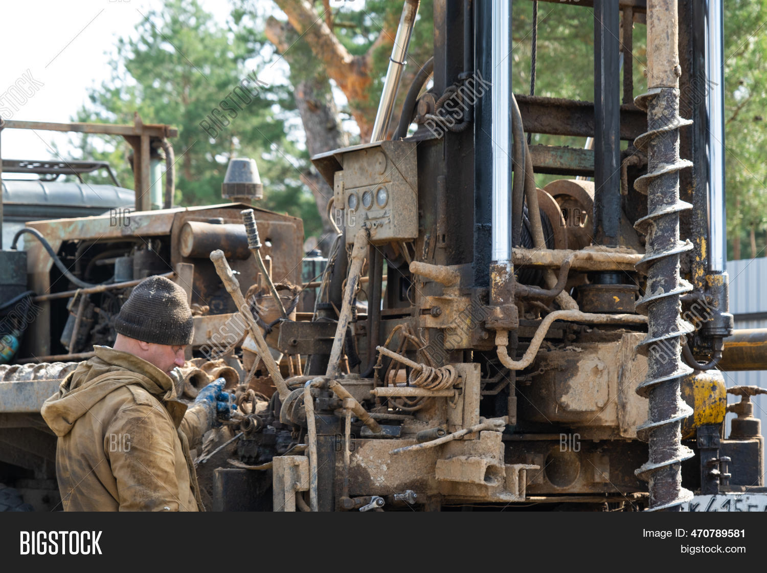 Team Workers Drilling Image & Photo (Free Trial) | Bigstock