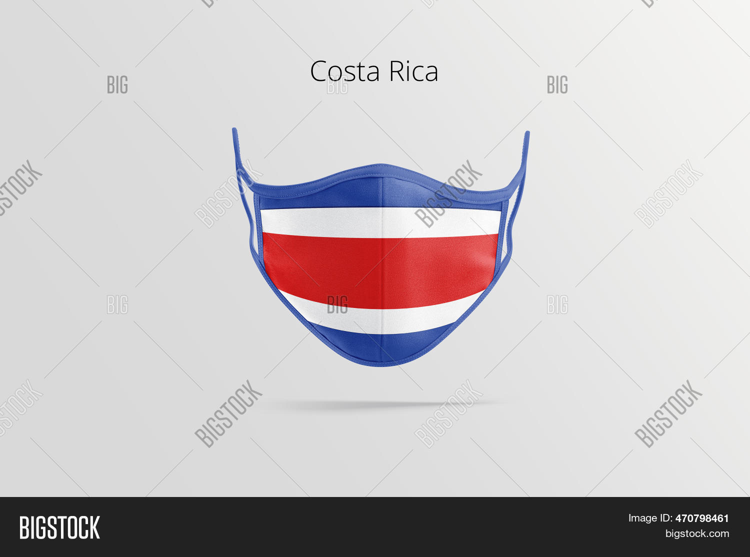 Costa Rica Face Mask Image & Photo (Free Trial) | Bigstock