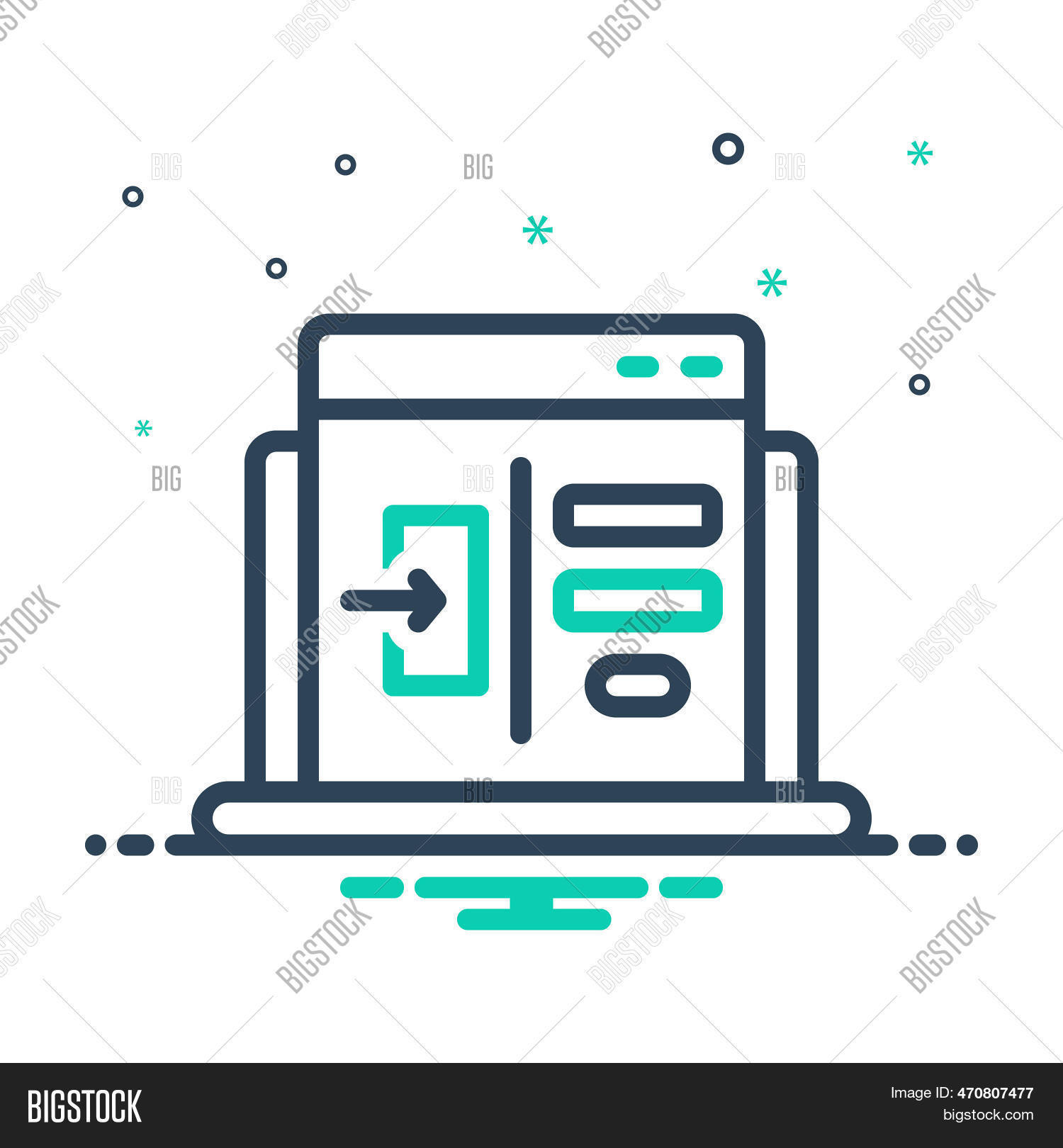Mix Icon Login Login- Image & Photo (Free Trial) | Bigstock