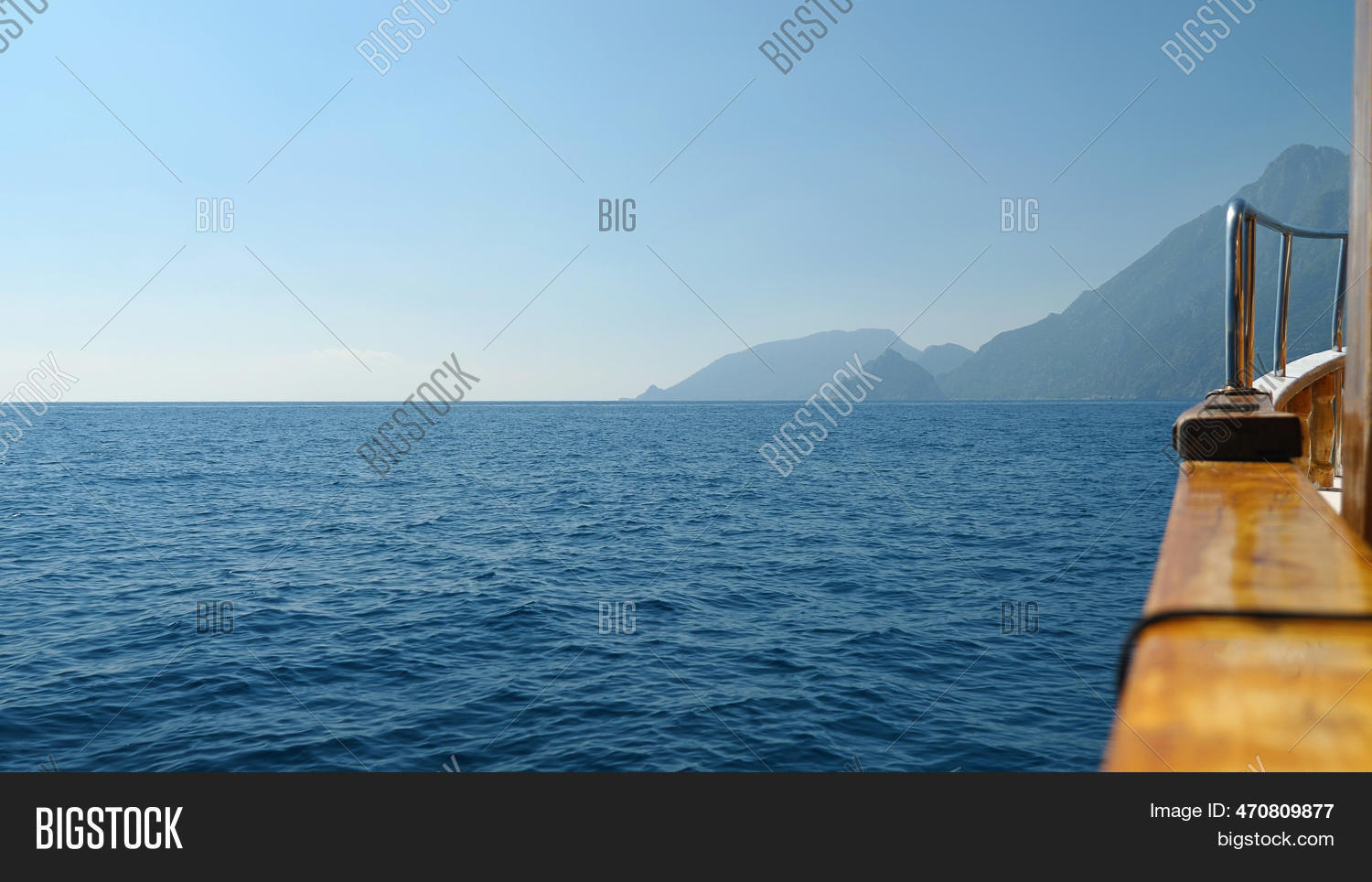 Side View Ship Sea. Image & Photo (Free Trial) | Bigstock