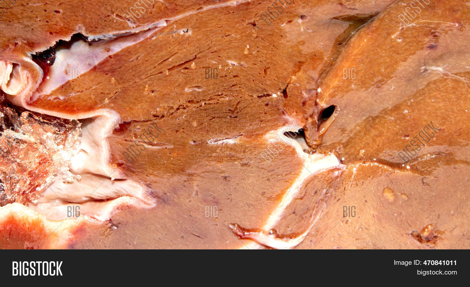 Texture Beef Liver. Image & Photo (Free Trial) | Bigstock