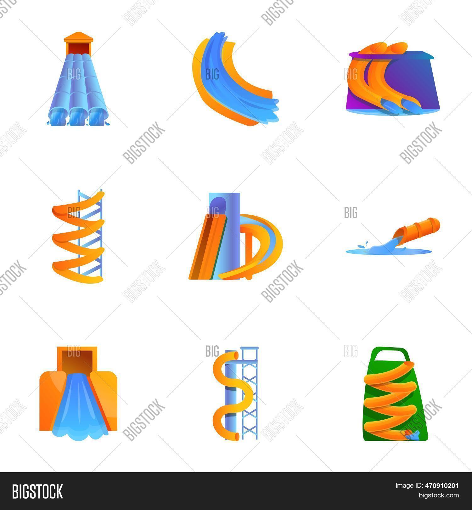 Modern Aquapark Icon Image & Photo (Free Trial) | Bigstock