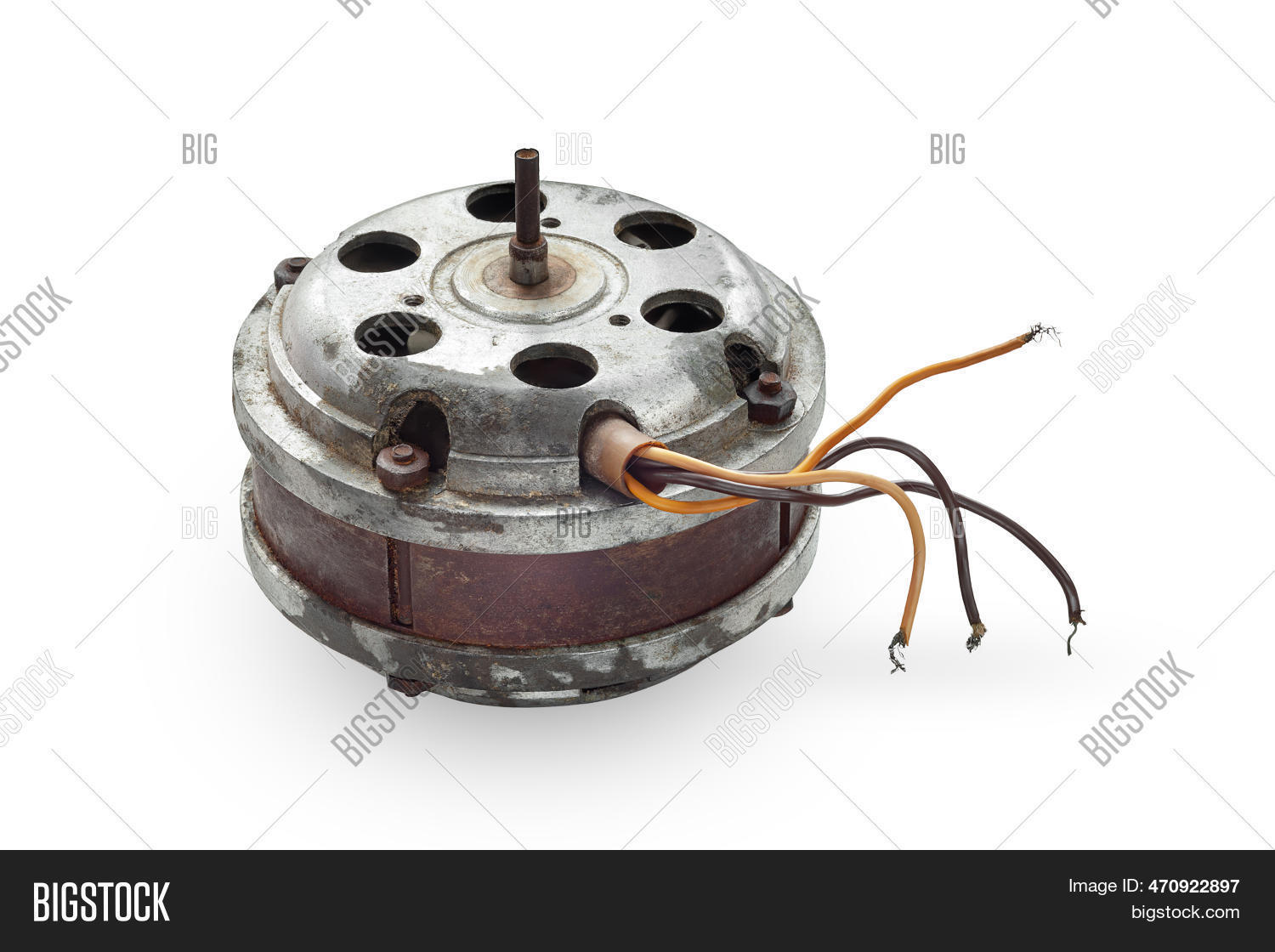 Electric Motor. Old Image & Photo (Free Trial) | Bigstock