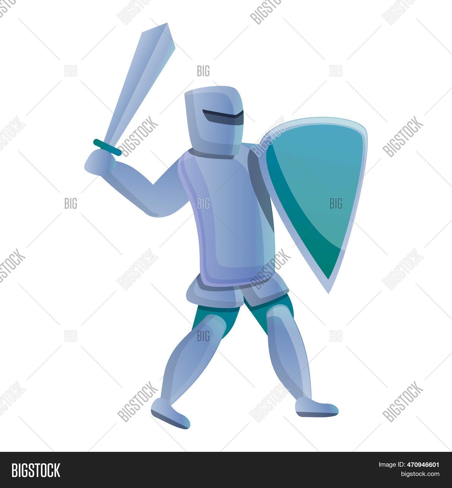 Medieval Knight Icon. Image & Photo (Free Trial) | Bigstock