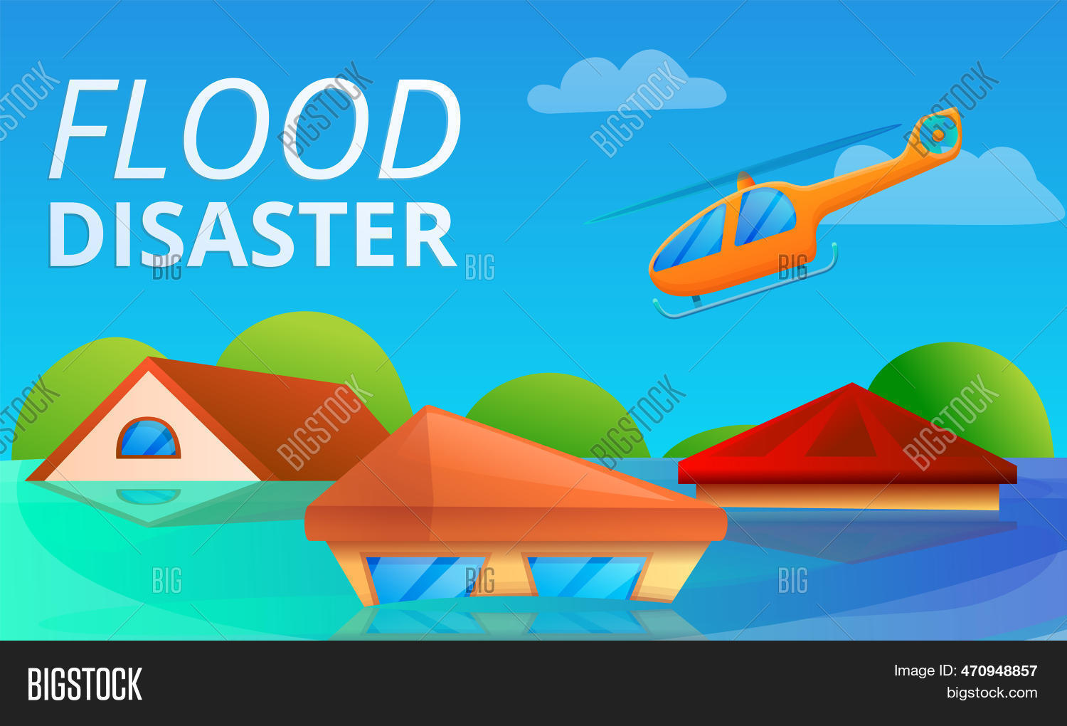 Flood Disaster Concept Image & Photo (Free Trial) | Bigstock