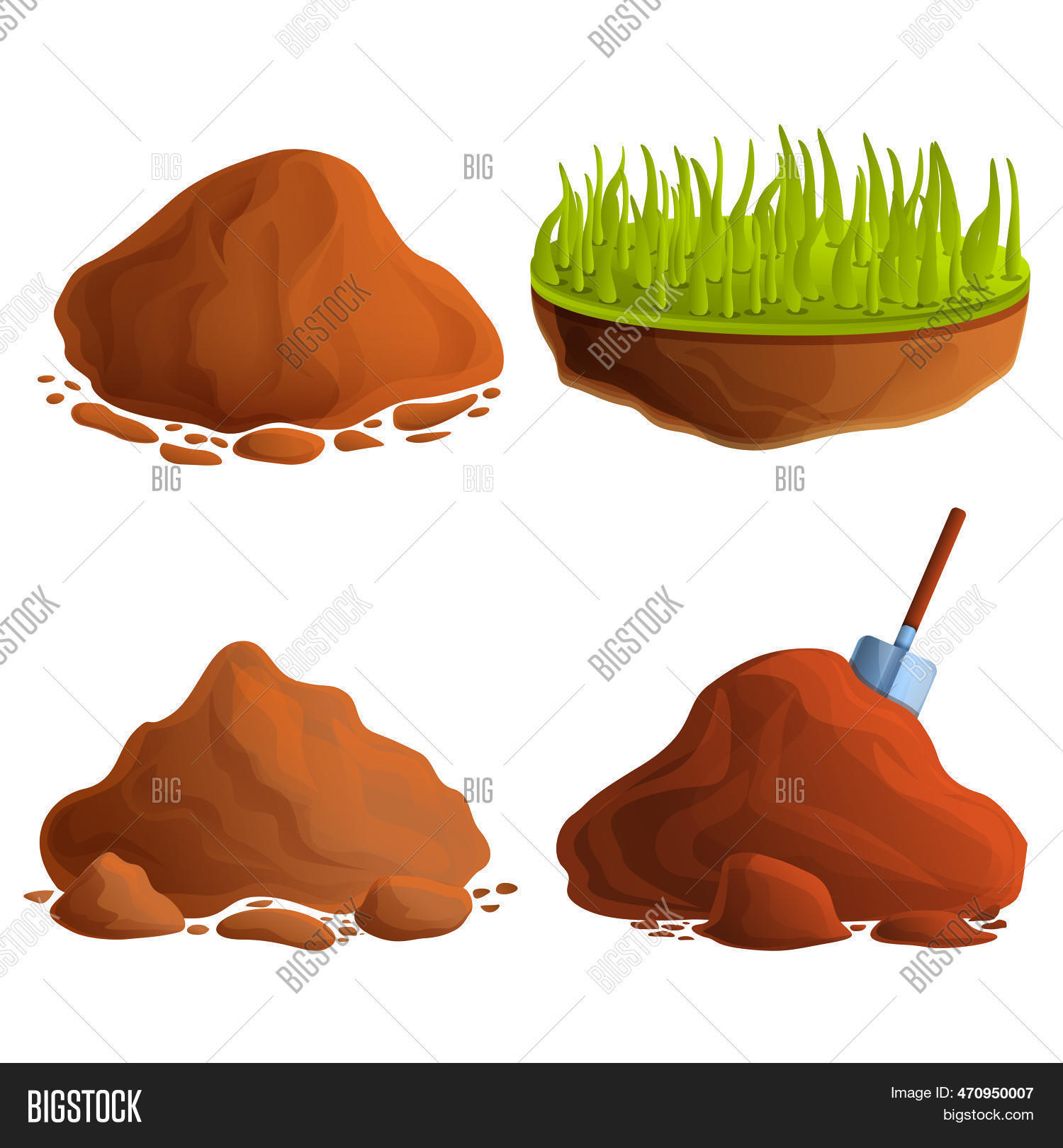 Soil Icons Set. Image & Photo (Free Trial) | Bigstock