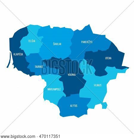 Lithuania Political Vector & Photo (Free Trial) | Bigstock