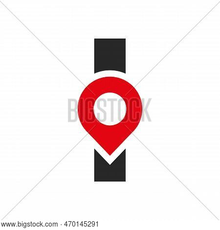 Letter Location Logo Vector & Photo (Free Trial) | Bigstock