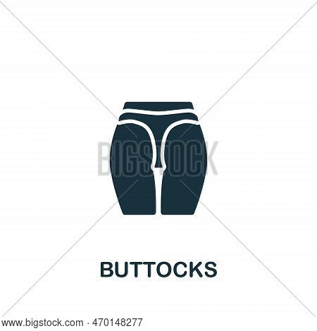 Buttocks Icon. Vector & Photo (Free Trial) | Bigstock