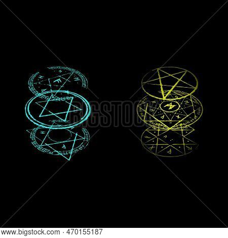 Bright Purple Magic Vector & Photo (Free Trial) | Bigstock