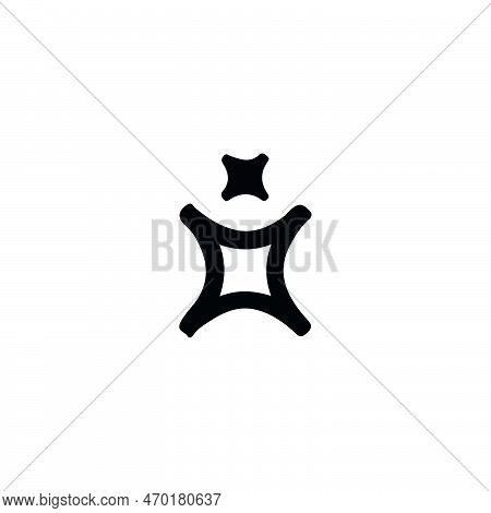 Stickman Icon. Simple Vector & Photo (Free Trial) | Bigstock