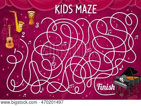 Labyrinth Maze Game. Vector & Photo (Free Trial) | Bigstock