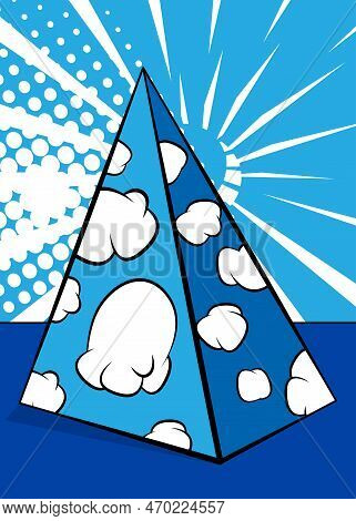 Comic Book Blue Vector & Photo (Free Trial) | Bigstock