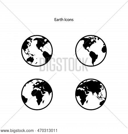 World Icons Set. Vector & Photo (Free Trial) | Bigstock