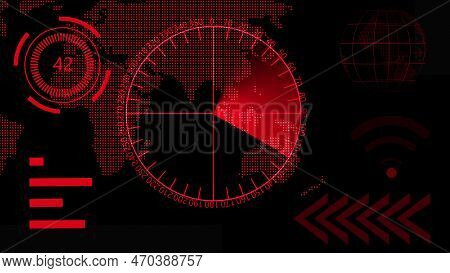 Digital Technology Red Image & Photo (Free Trial) | Bigstock