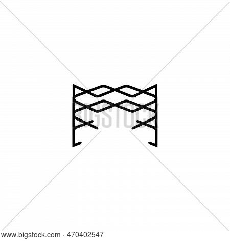 Broken Wire Fence Vector & Photo (Free Trial) | Bigstock