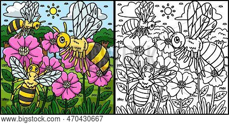 This Coloring Page Vector & Photo (Free Trial) | Bigstock