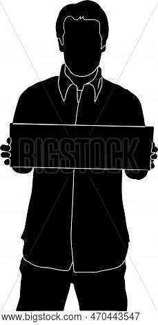 Silhouette Man Vector & Photo (Free Trial) | Bigstock