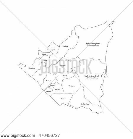 Nicaragua Political Vector & Photo (Free Trial) | Bigstock
