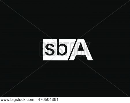 Vector y foto Sba Logo Graphics (prueba gratis) | Bigstock